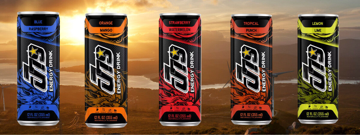 12 Fl Oz J79 Healthy Energy Drink Orange & Mango, No Sugar, Low Fat ...