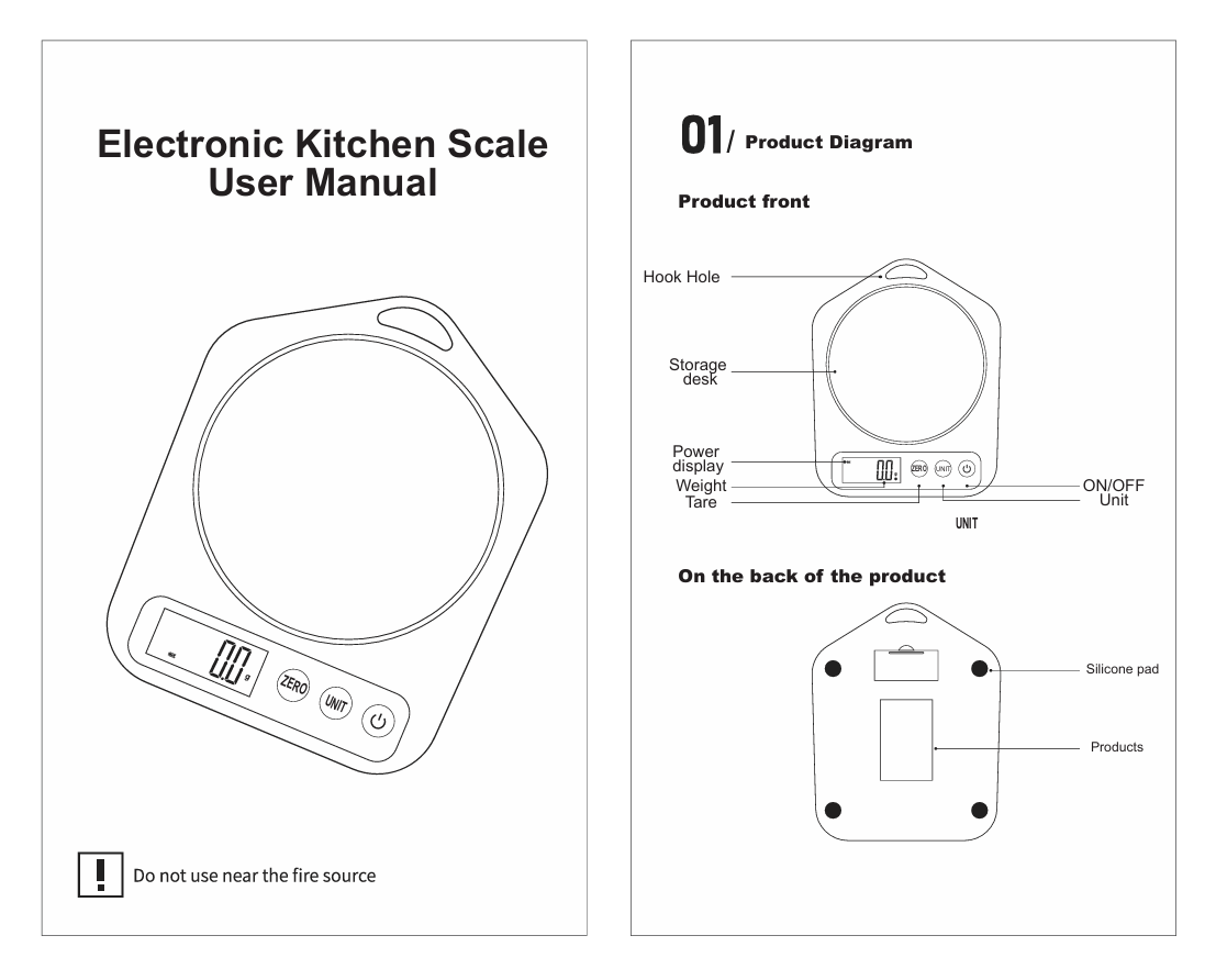 Holesale High Precisiondigital Kitchen Scale Electronic Kitchen Scale ...