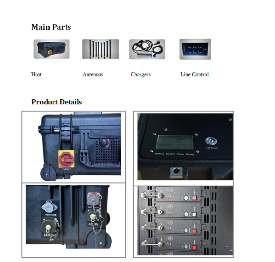 Factory Direct High Quality China Wholesale 600w High Power Fpv Jammer ...