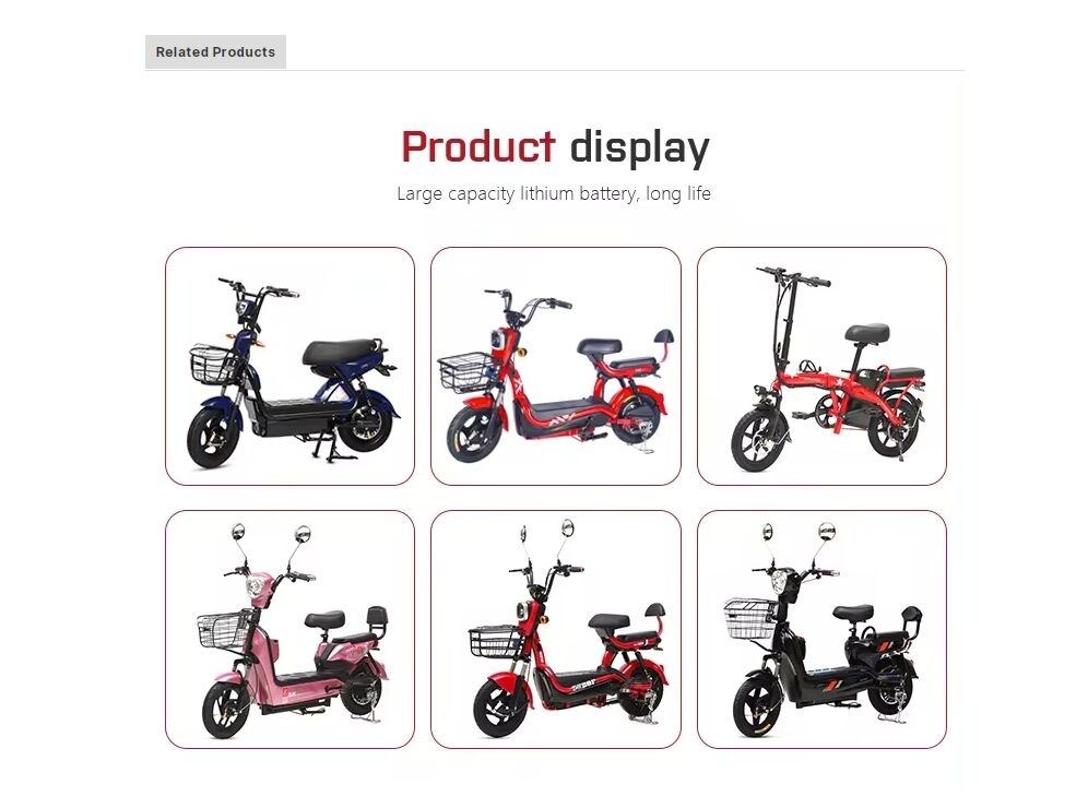 2 Wheel Cheap New 350w 500w 48v Electric Moped Bike With Pedals ...
