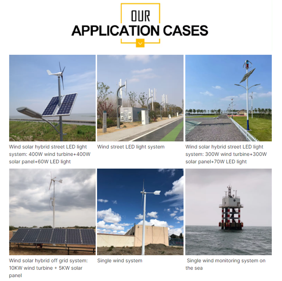 800w /1000w /2000w High Quality Vertical Wind Turbine Wind Generator ...