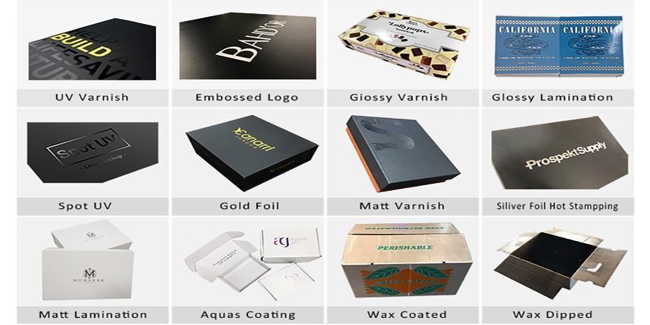 Manufacture Custom Rigid Paper Packaging Cardboard Shipping Boxes ...