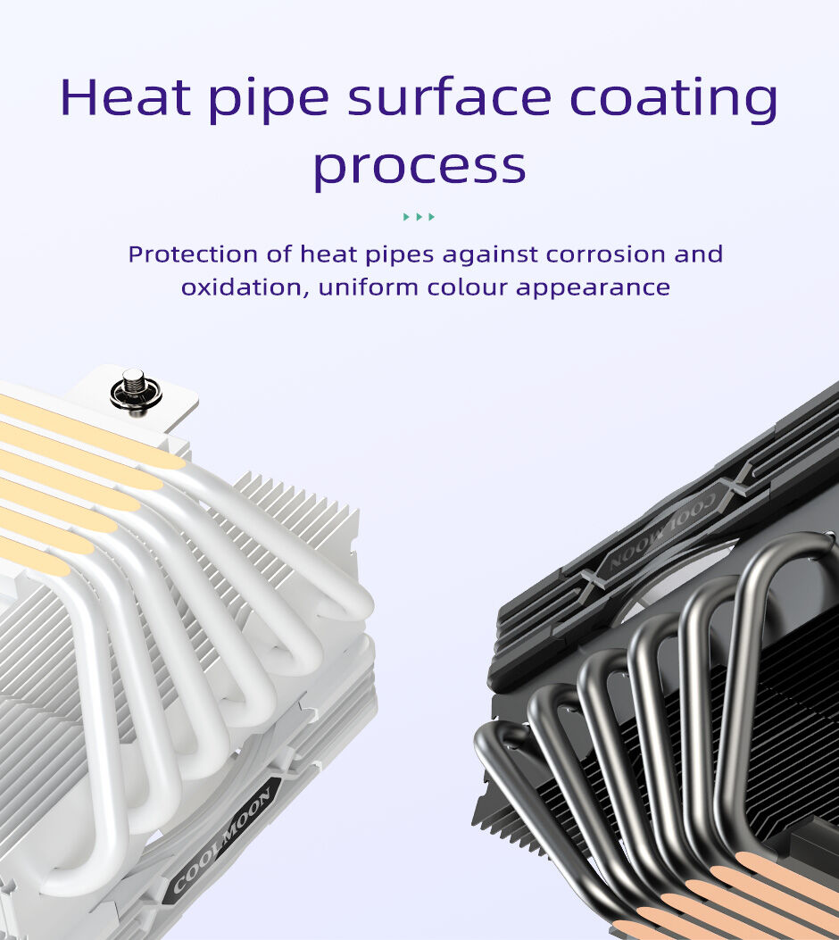 Factory Wholesale Coolmoon Support Oem/odm Gaming Pc 6 Heat Pipe Cpu ...