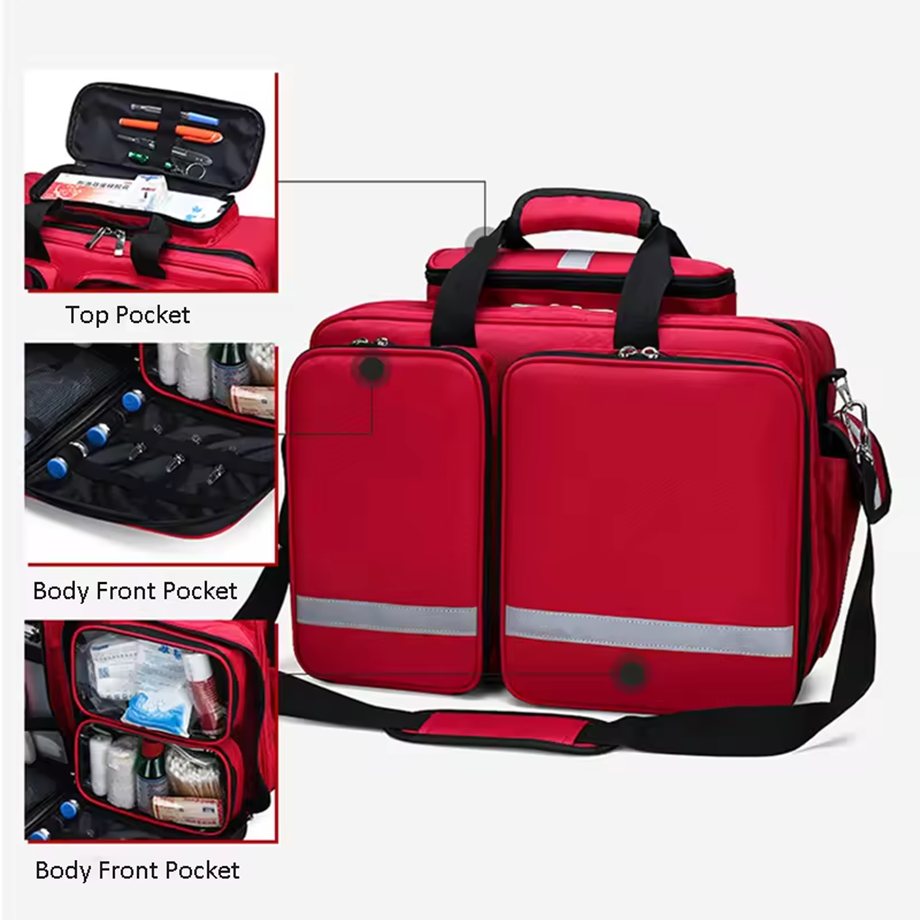 High Quality First Aid Kit Bag Emergency Kit Nylon First Aid Trauma Bags Empty First-aid Kit ...