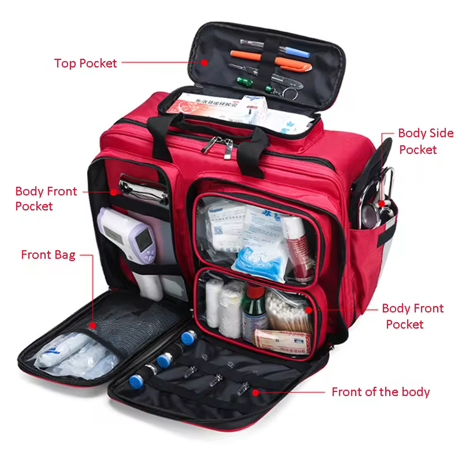 High Quality First Aid Kit Bag Emergency Kit Nylon First Aid Trauma Bags Empty First-aid Kit ...