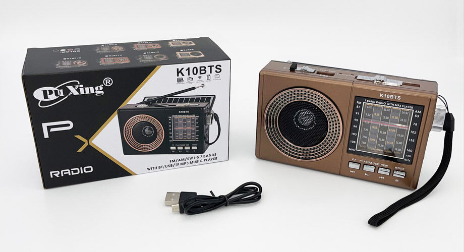 K13bts Solar Radio,usb/tf/bluetooth Function,with Solar Panel - Expore ...