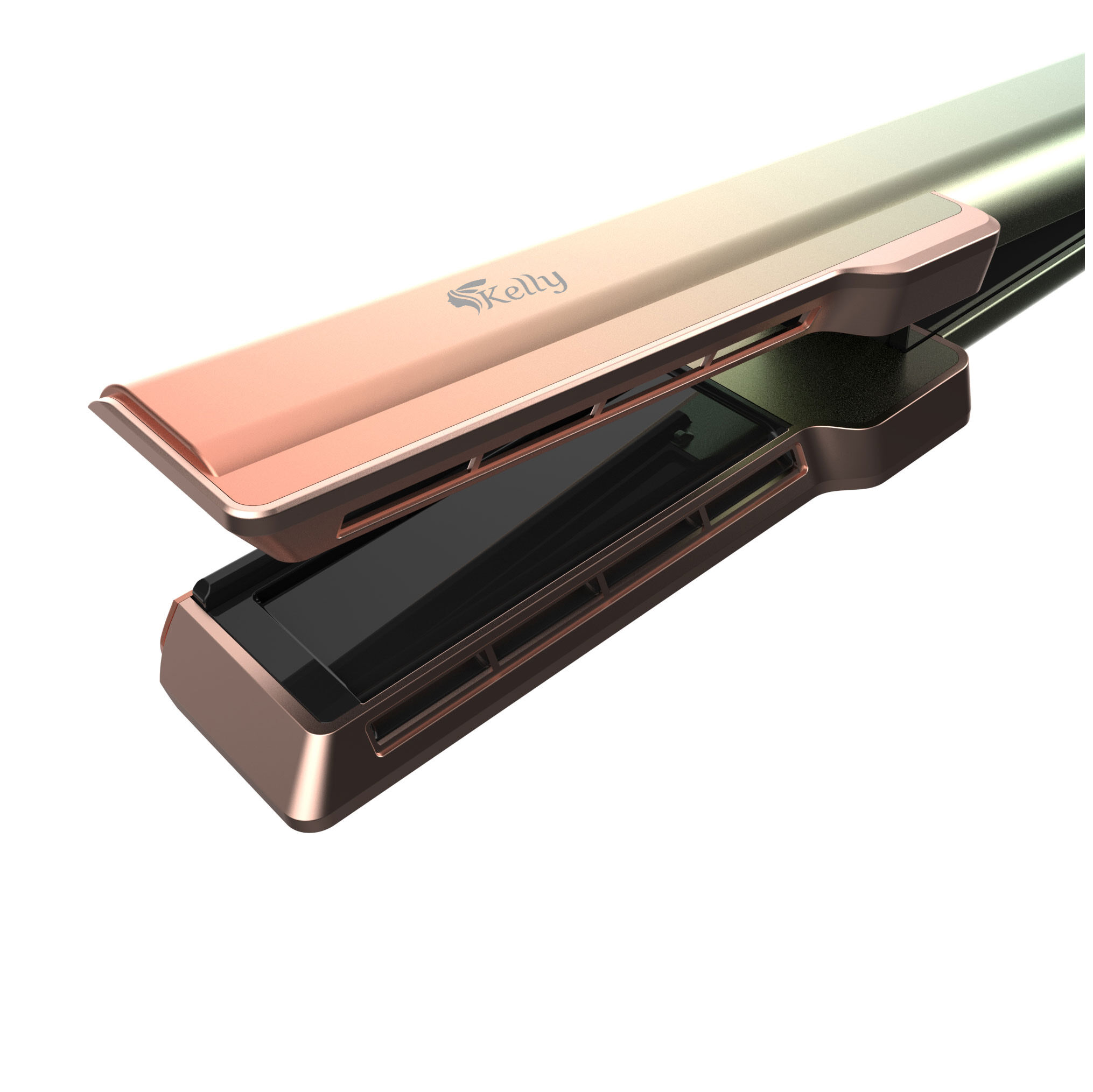 Airstrait Straightener No Hot Plates Or Heat Damage， Wet To Dry ...