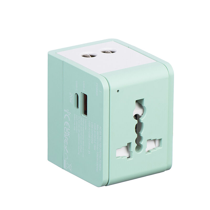 Multiple Usb Charger Universal Power Ac Power Plug-in Adapter For World ...