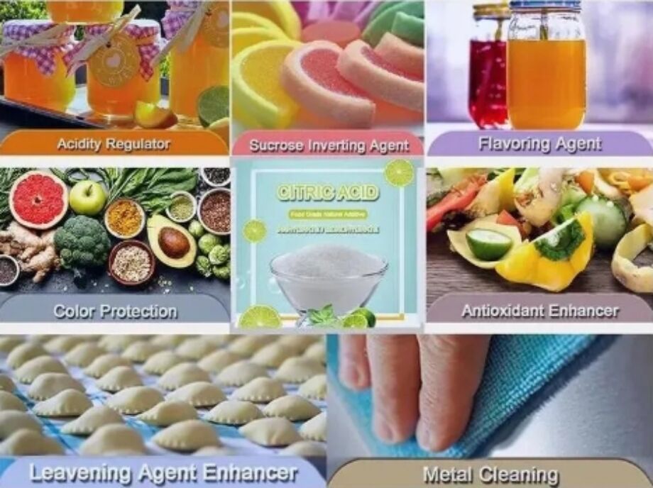 Hot Sale Food Grade Citrate Citric Acid Monohydrate Citric Acid ...