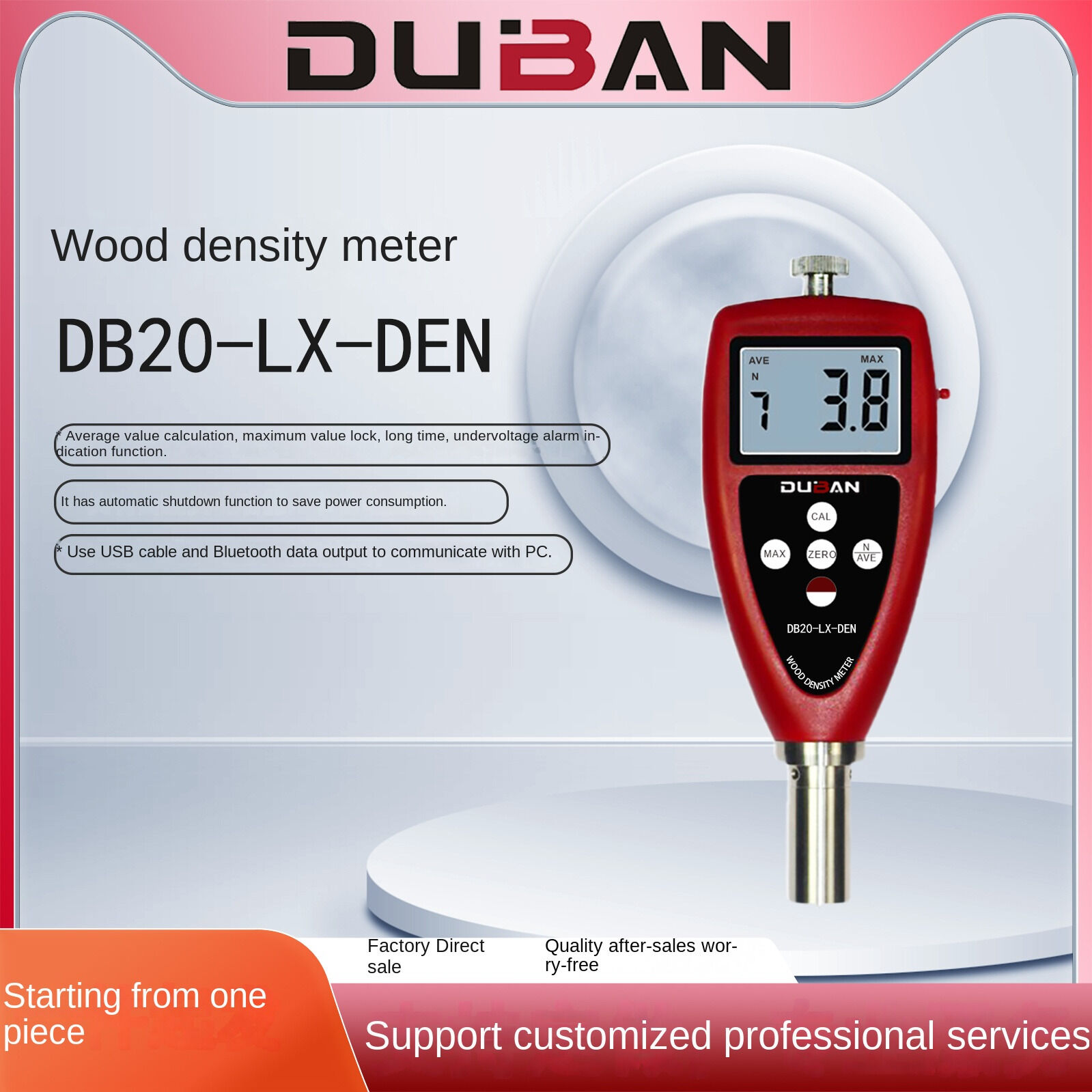Wood Density Meter Db20-lx-den - Buy China Wholesale Wood Densitometer ...