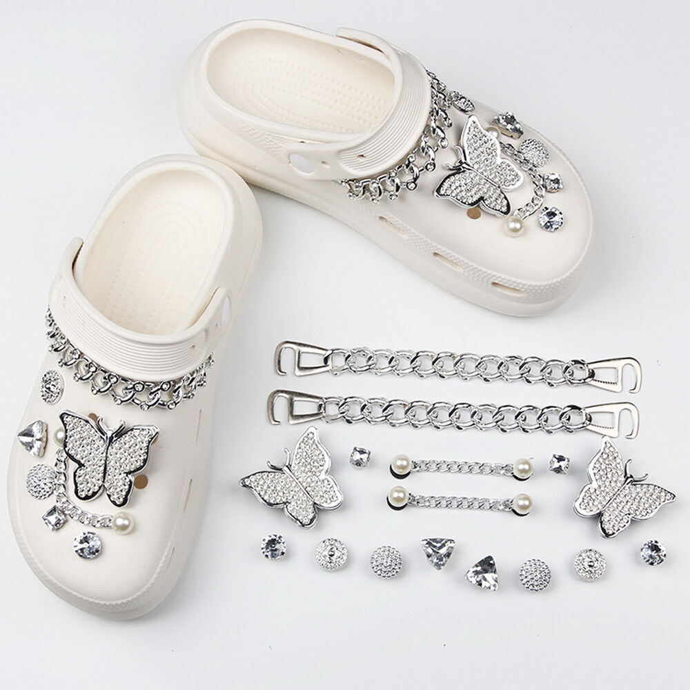 Popular Shoe Decoration Chains For Designer Clog Chain Charm Designer ...