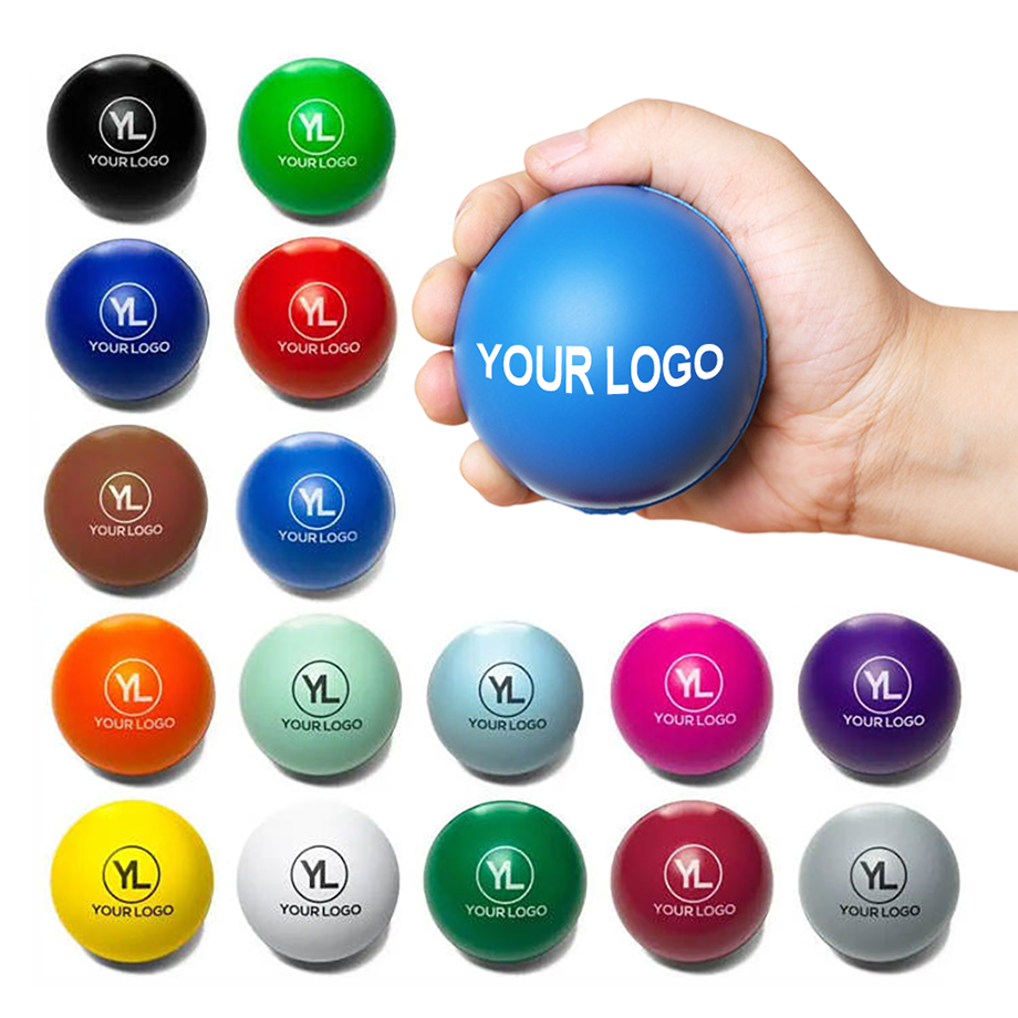 Ai-mich Promotion Custom Squishy Stress Ball Logo Squeeze Anti Stress ...