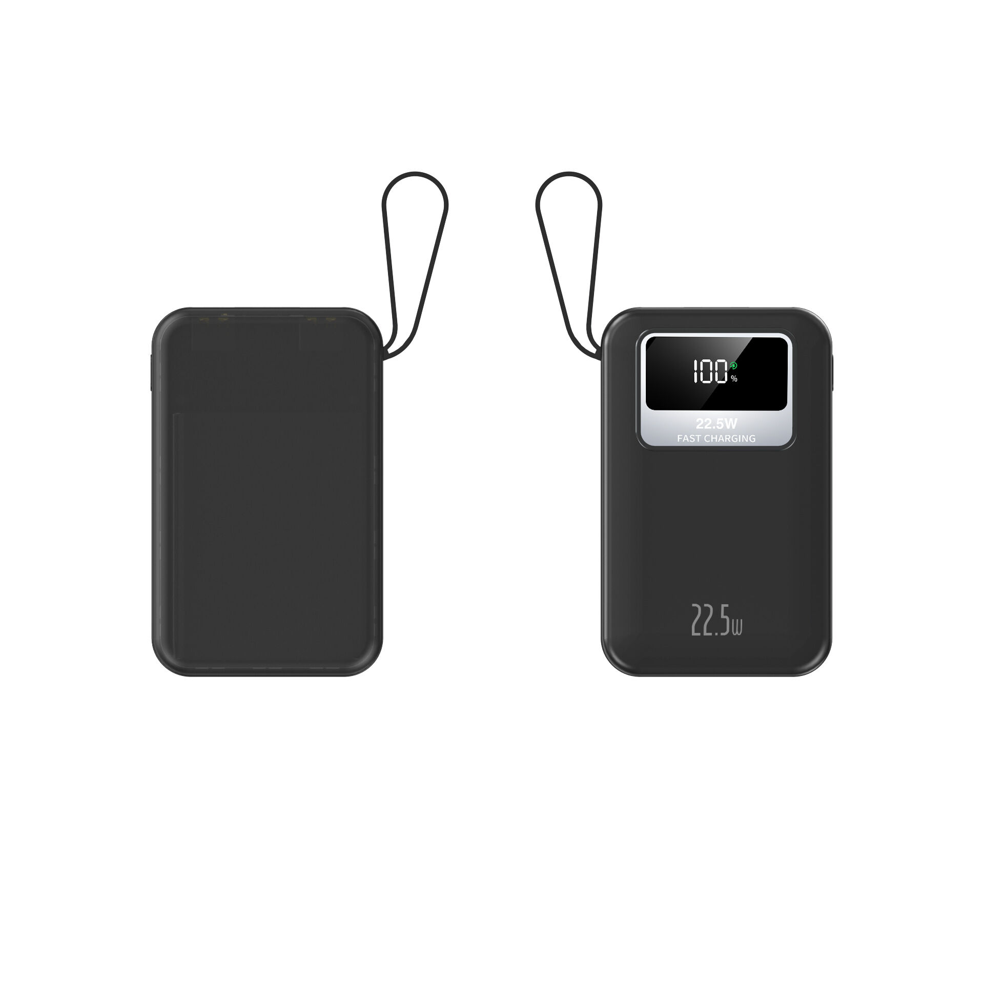 K350 Sasum Digital Display Abs Dual Input Portable Mobile Phone Charger ...
