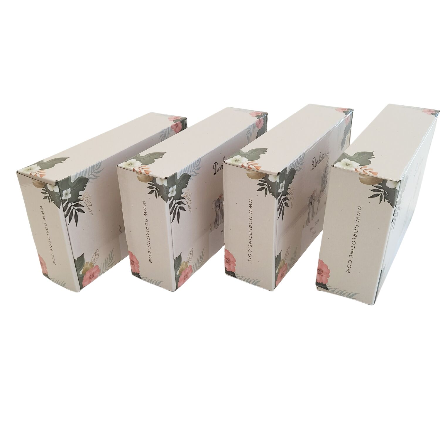 Paper Customized Single-side Printing Small Size Corrugated Box Gift ...