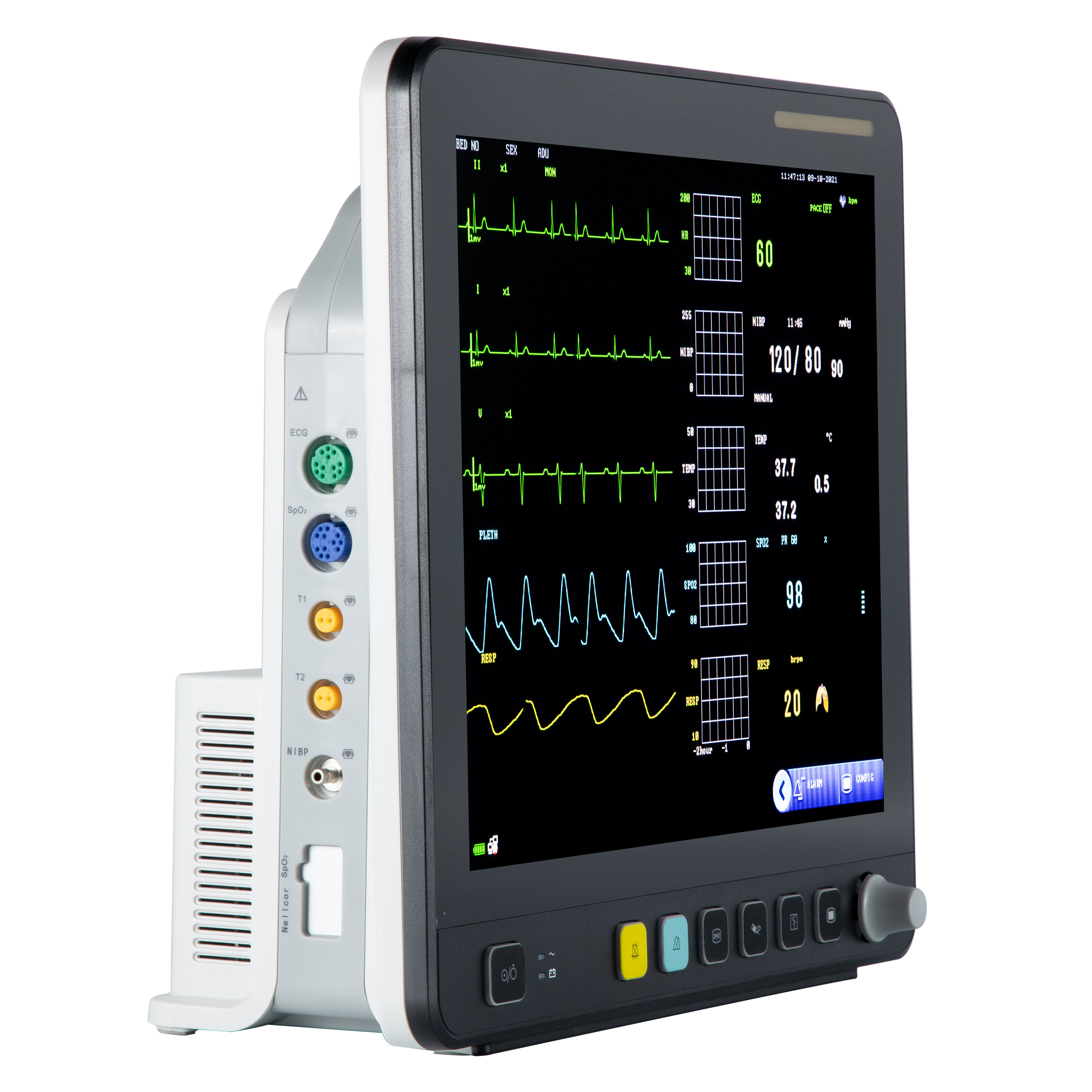 Icu Ambulance Ward Available Monitor Ecg Spo2 Temp Mods Monitoring ...