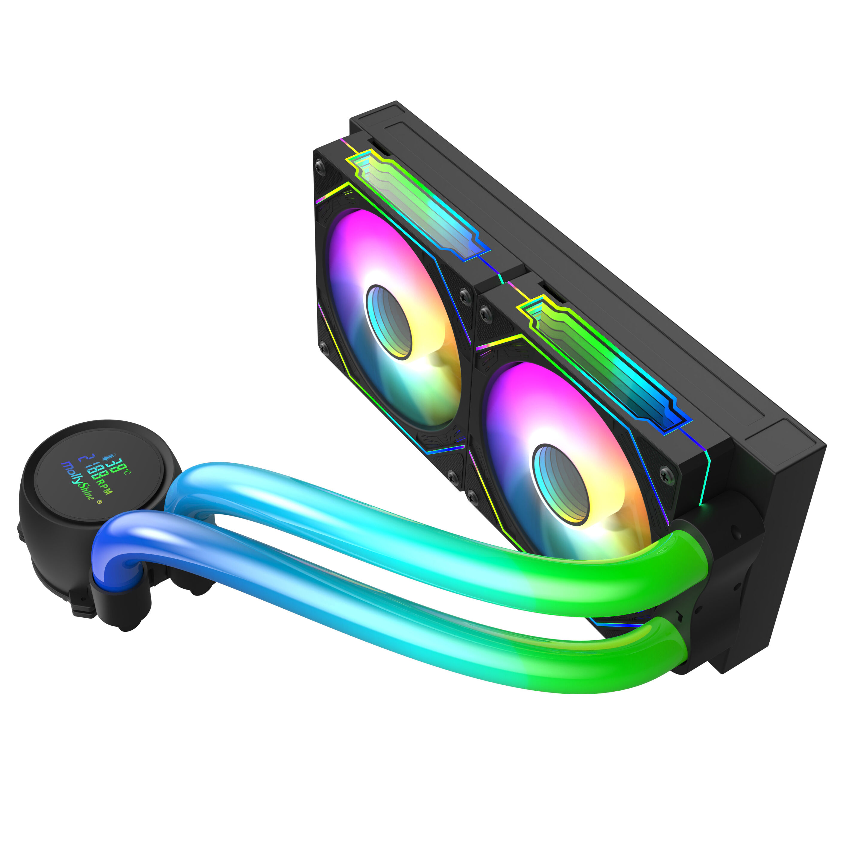 Buy China Wholesale High Performance Cpu Water Cooler 240mm Rgb ...