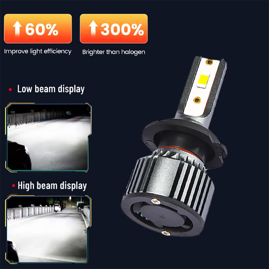 New Automotive Led Headlights For Car 3570 Chips Car Led Light H1 H3 H4 ...
