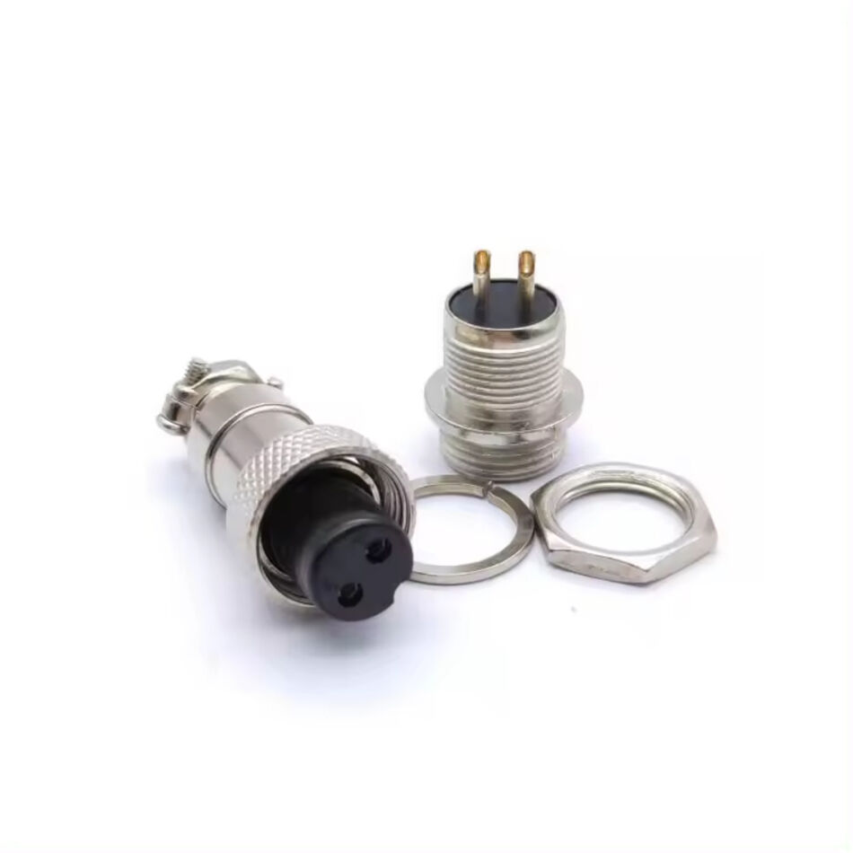 Aviation Plug 12mm Gx12 2-core 3-core 4-core 5-core 6-core Male Female ...