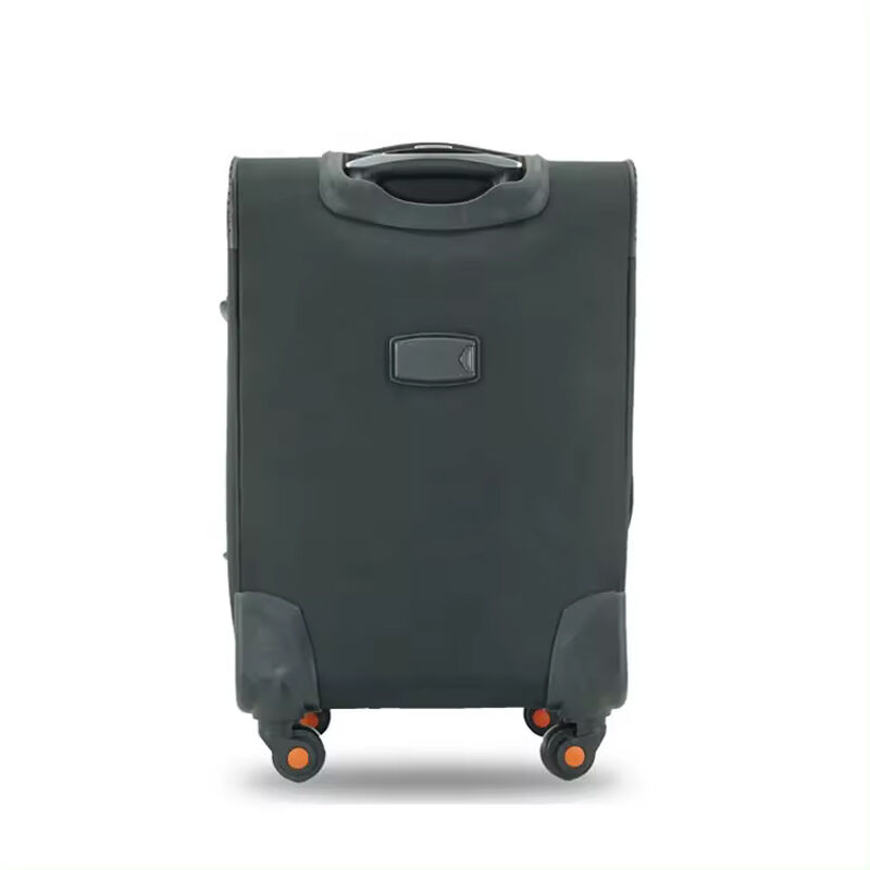 Waterproof Polyester Luggage Bag Large Capacity Fabric Travel Suitcase ...