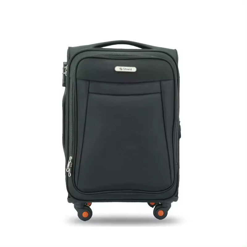 Waterproof Polyester Luggage Bag Large Capacity Fabric Travel Suitcase ...