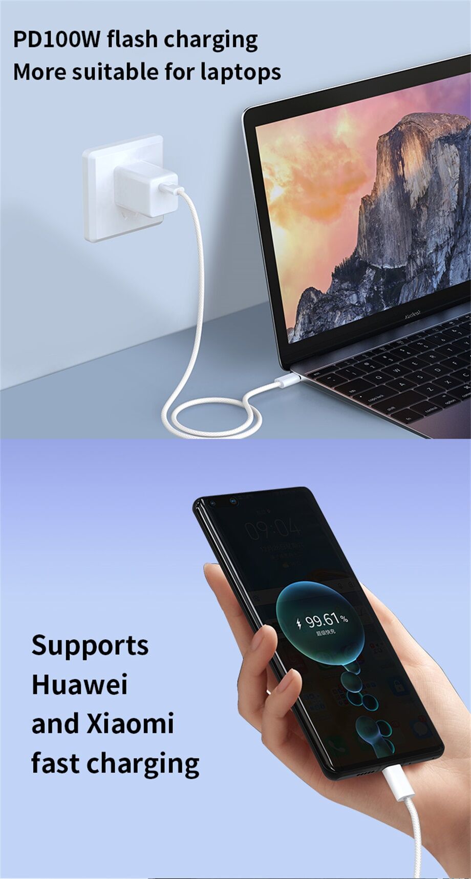 Popular New Product 240w Fast Charging Data Cable Usb Type-c To Usb C ...