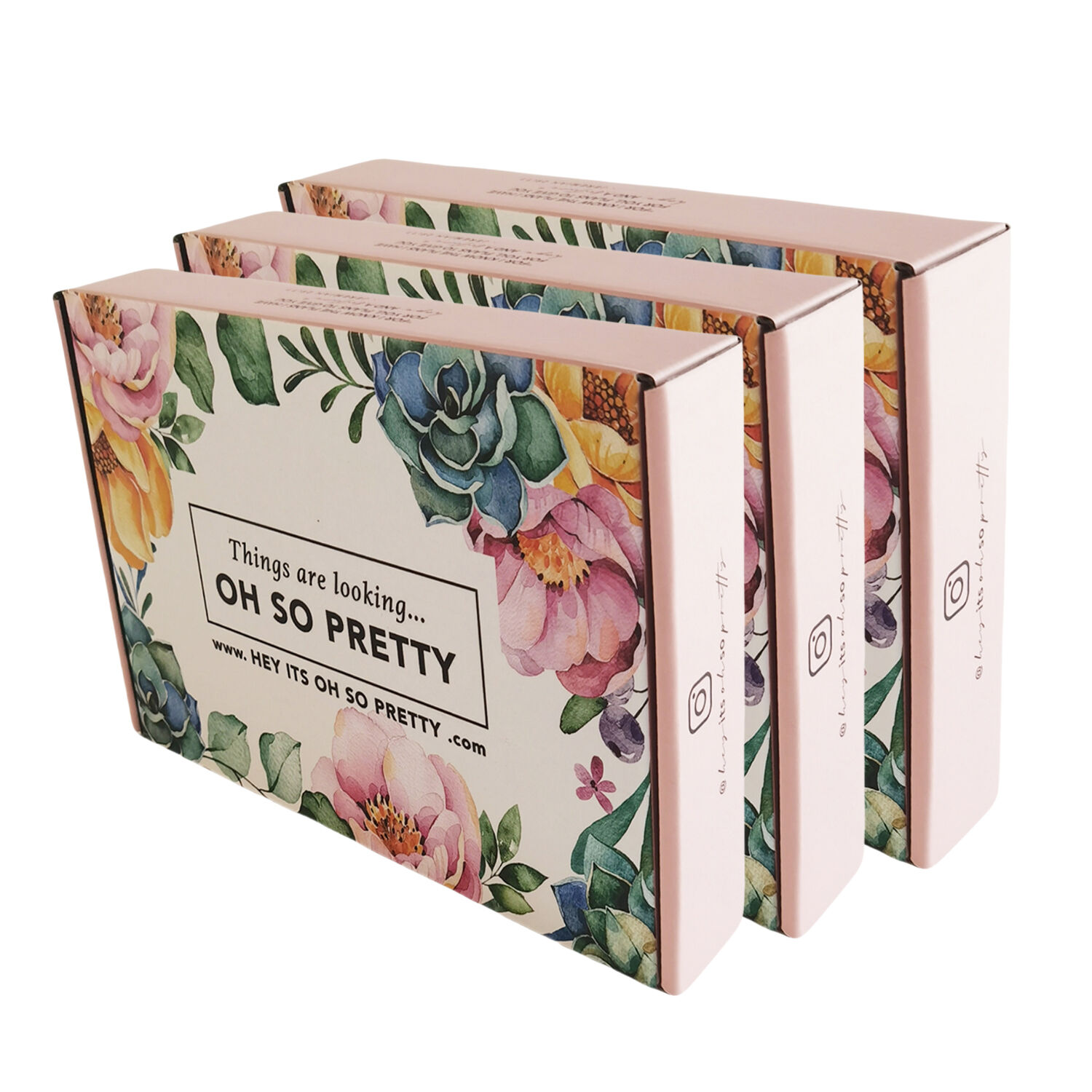 Rainbow Packaging Eco Friendly Corrugated Shipping Carton Underwear ...