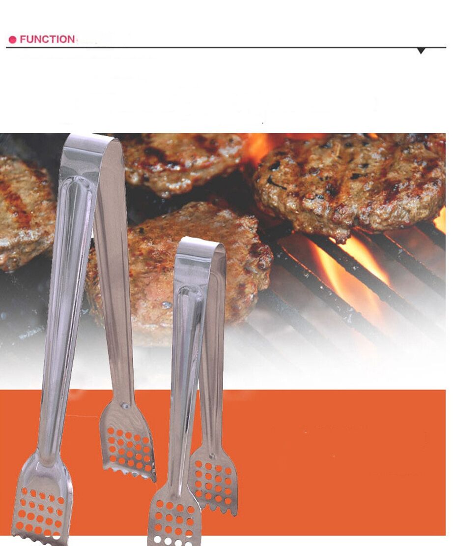 Hot Sell Wholesale Thickened Stainless Steel Anti-hot Food Clamp Baking ...