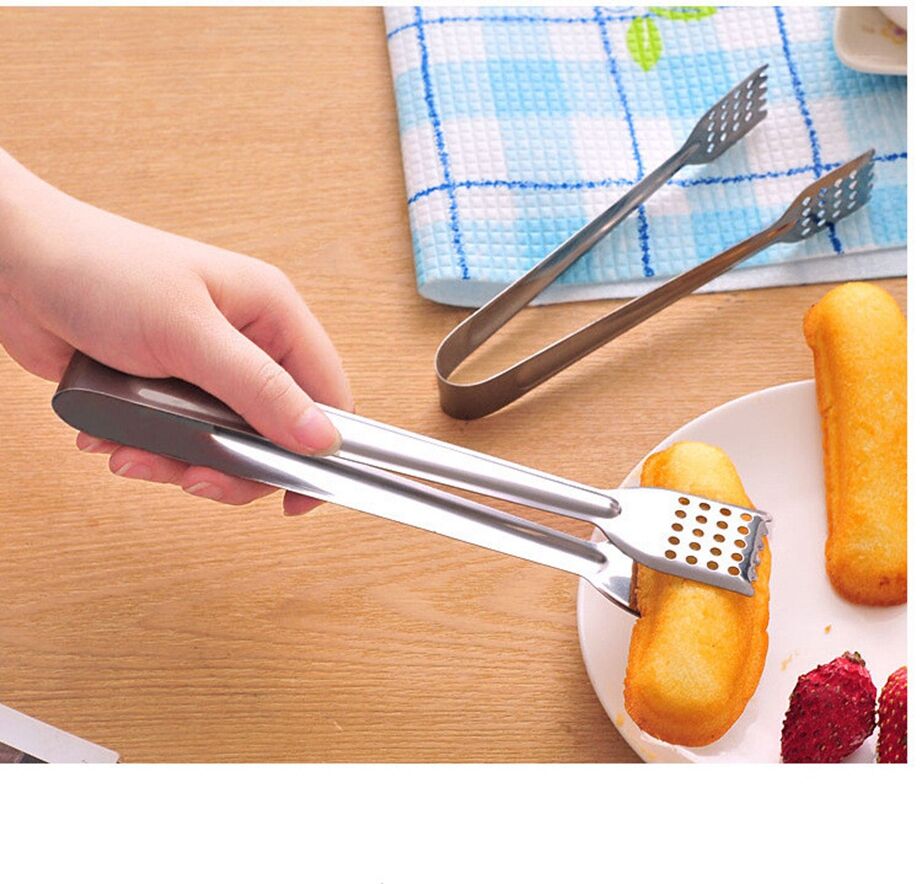 Hot Sell Wholesale Thickened Stainless Steel Anti-hot Food Clamp Baking ...