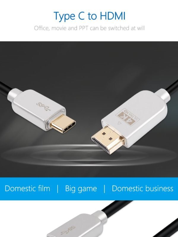 Bulk Buy China Wholesale Factory Price Usb3.1 Type C To Hdmi Adapter ...
