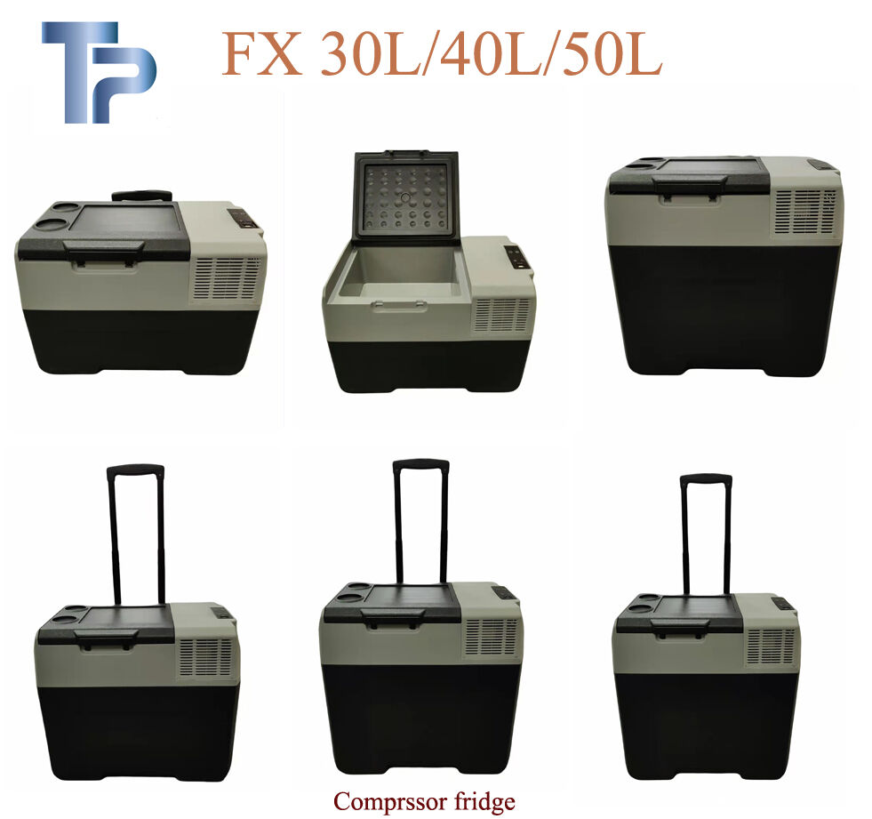 30l 40l 50l Dc 12/24v Compressor Car Fridge Portable Deep Freezer For ...