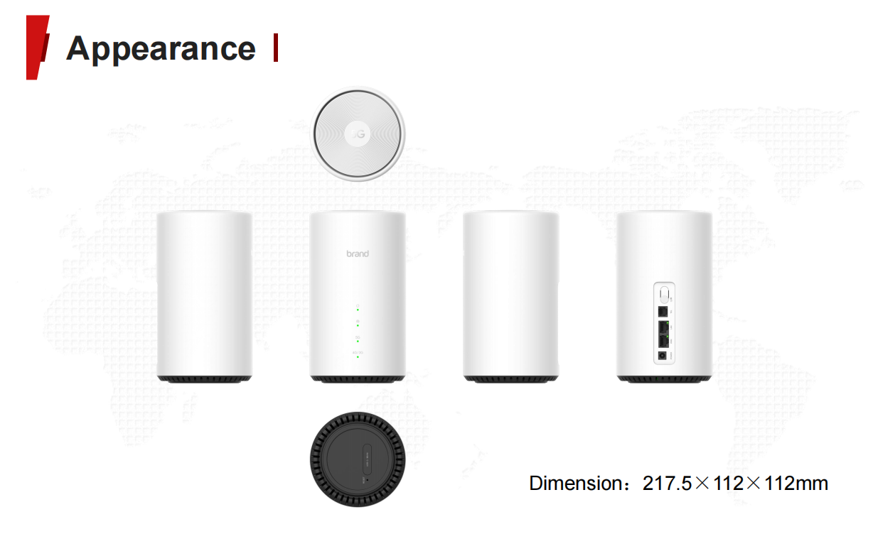 2*ge Lan Port 5g Indoor Router Wifi6 802.11 Ax3000 Dual-band Gigabit ...