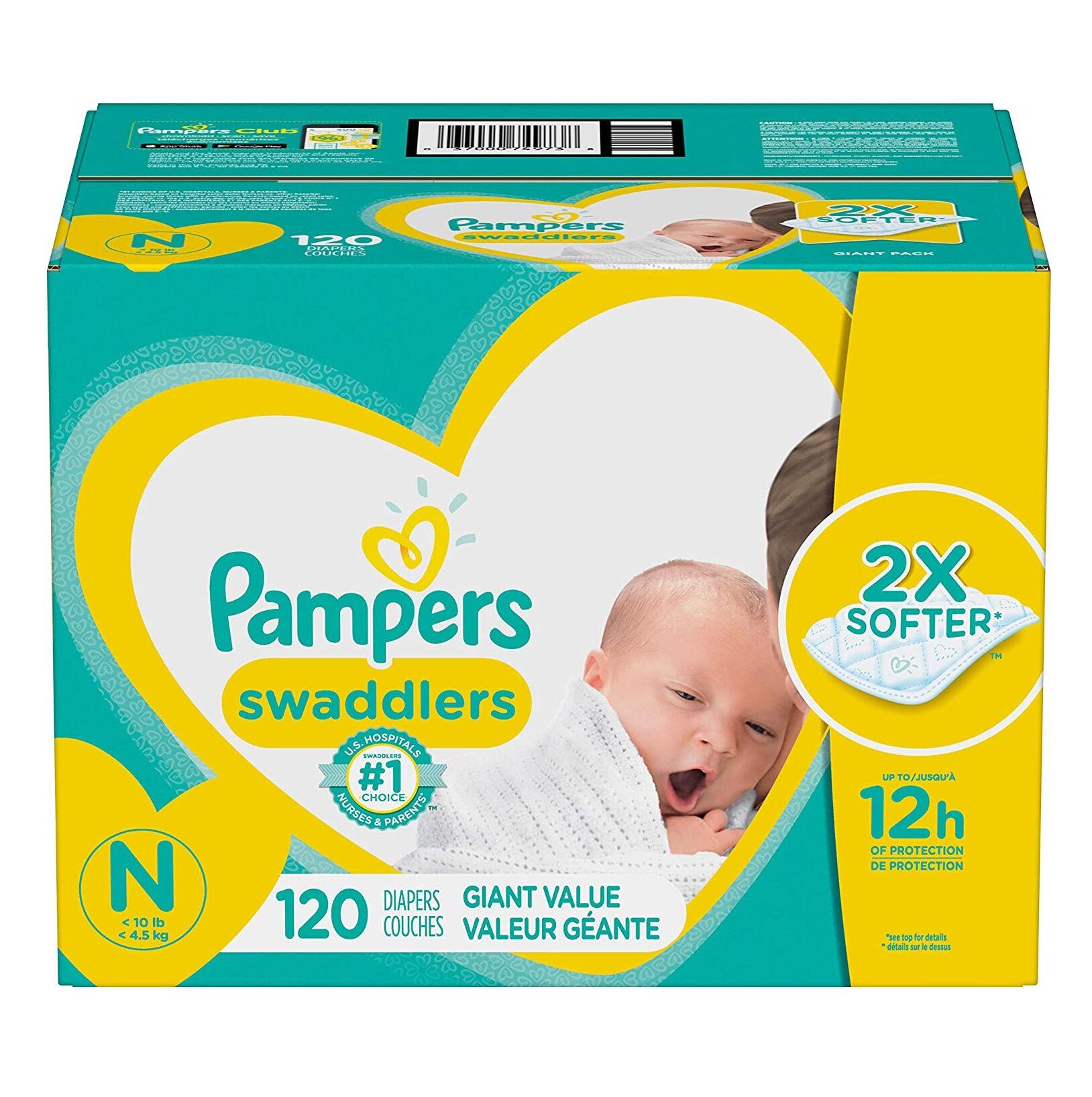 Best Quality Pampers- Baby Dry Nappies/ New Born Baby Diapers Size 2 ...