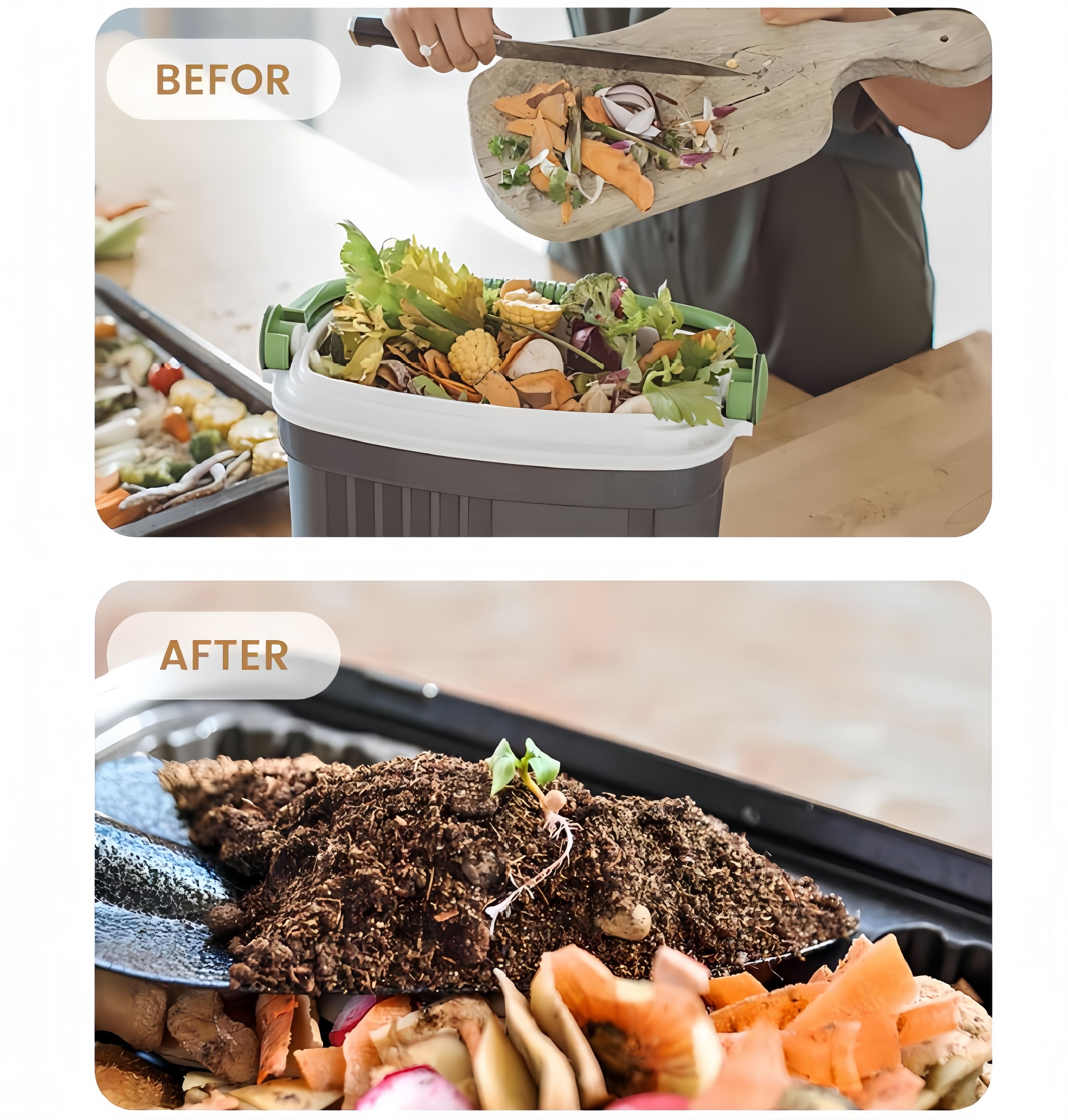 China Factory Tuv Ce Cb Smart Kitchen Waste Food Disposer Composter ...