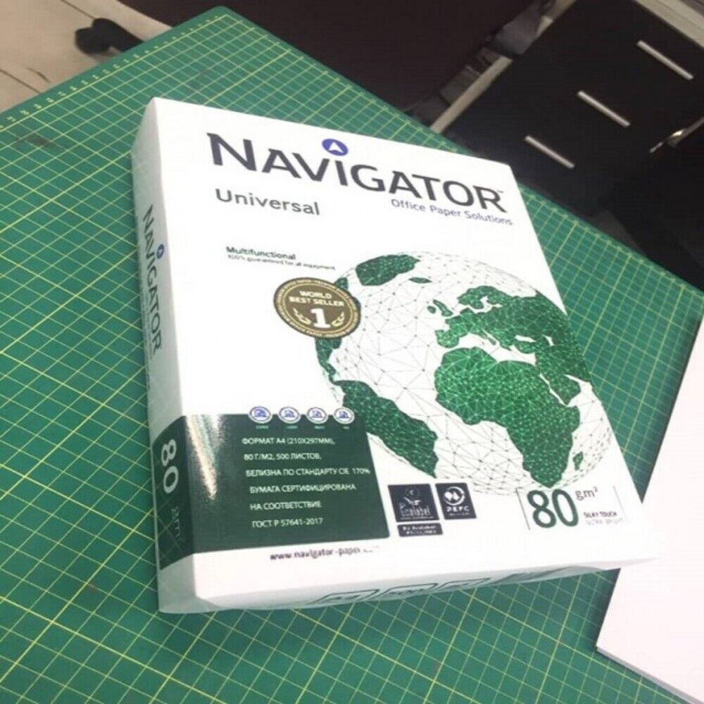 Navigator Universal Kertas A4 80gsm-kotak 5 Rim (5x500 Lembar) | Global ...