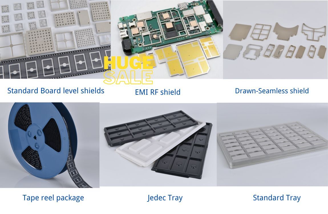 Custom Metal Stamping Pcb Board Custom Sheet Metal Emi Shield Can ...