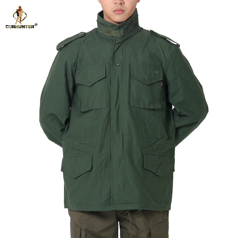 Wholesale Tactical Jacket M65 Tactical Jacket Parka Clothing M65 Olive ...