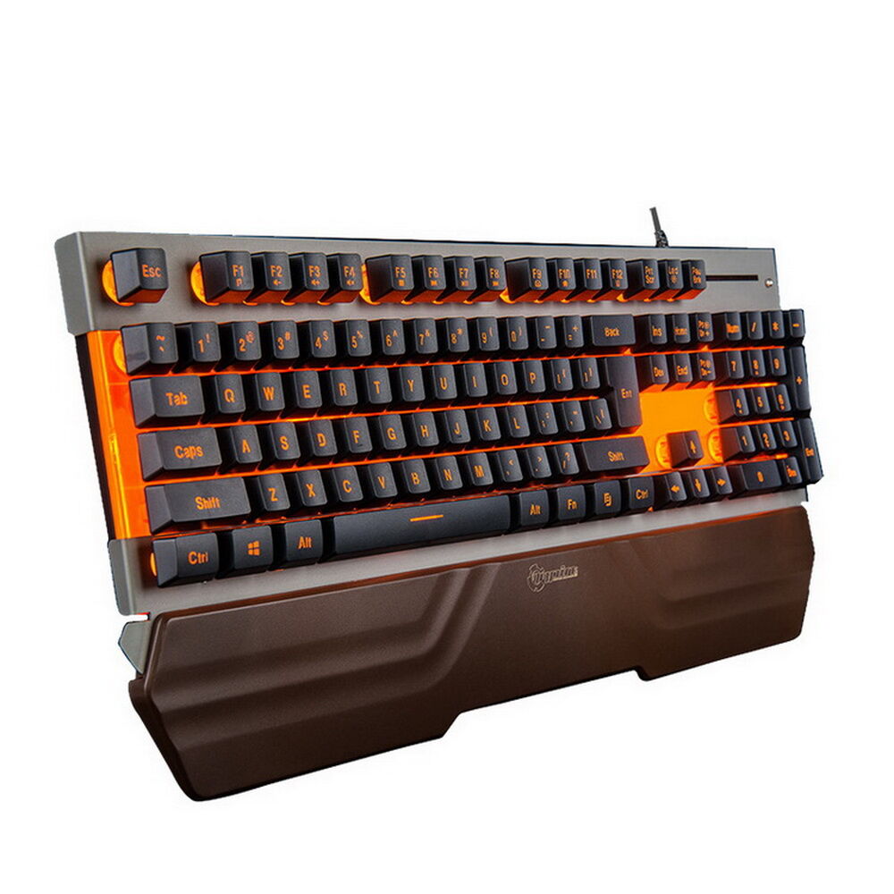 Artshow Lighting Keyboard With Big Wrist Rest - Led Backlit Oem Wired ...