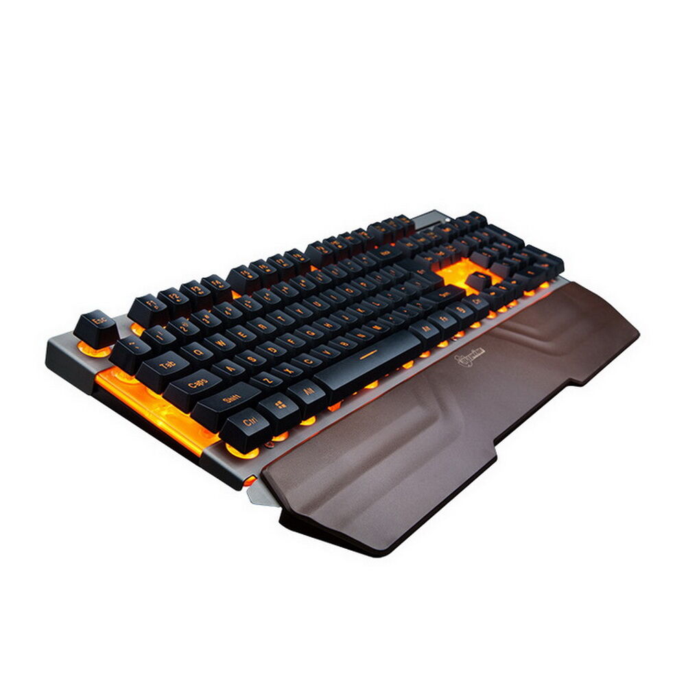 Artshow Lighting Keyboard With Big Wrist Rest - Led Backlit Oem Wired ...