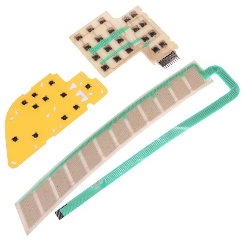 Factory Custom Design Fpc Circuit Led Backlit Wholesale Membrane Switch ...