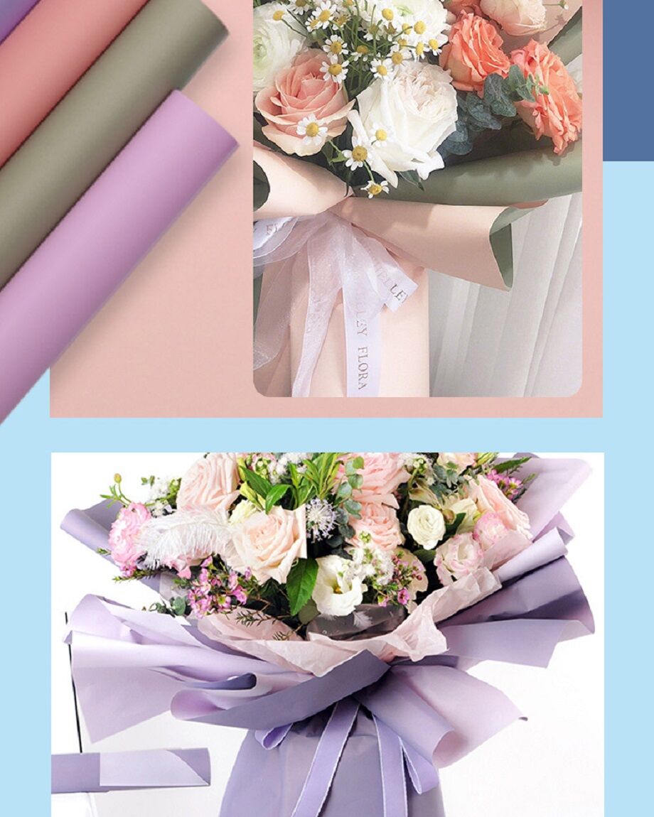 Hot Sale High Quality Waterproof Famous Brand Fresh Flower Wrapping ...