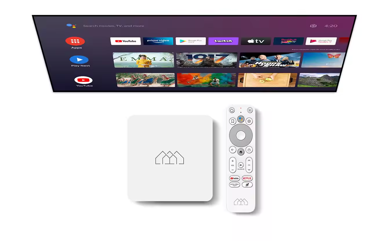 2025 Best Sell Google Certified Tv Box Homatic 4k Hdr10 2gb 32gb ...