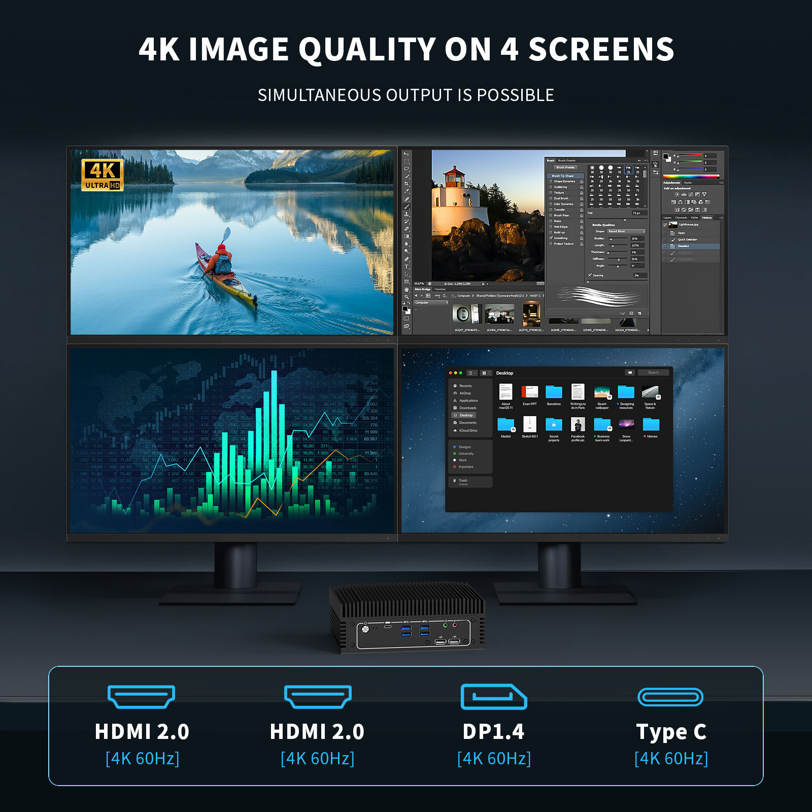 Fanless Box Pc Oem Odm/manufacturer Core I5-1240p/1235u 2*sodimm Ddr4 2 ...