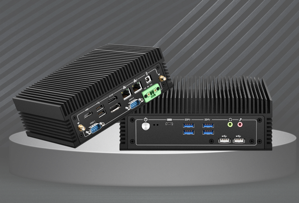 Fanless Box Pc Oem Odm/manufacturer Core I5-1240p/1235u 2*sodimm Ddr4 2*m.2 2280 Ssd Rs232&rs485 ...