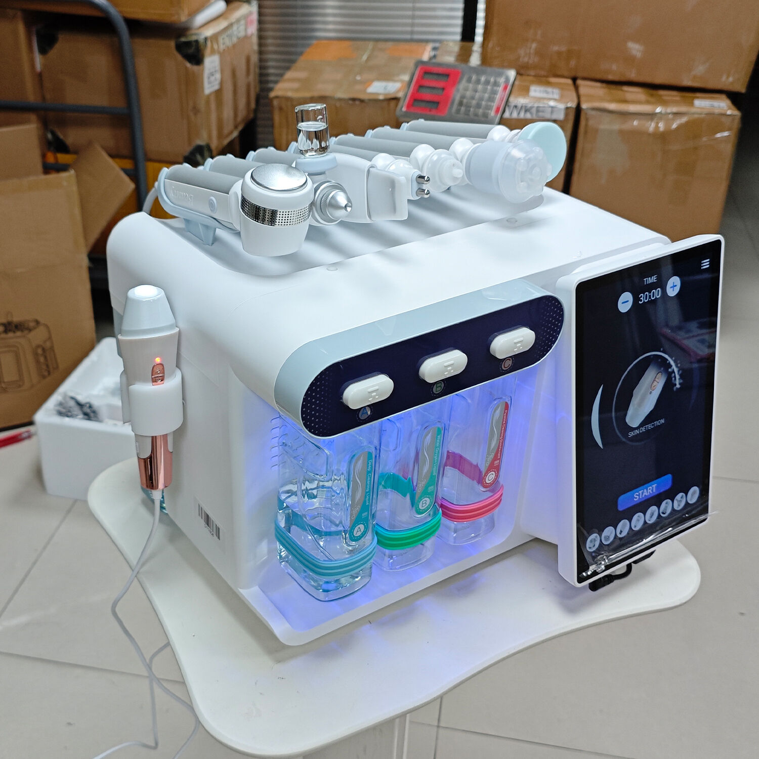 Bowket 8 In1 Hydra Dermabrasion Skin Analysis Machine 2024 Face $450 ...