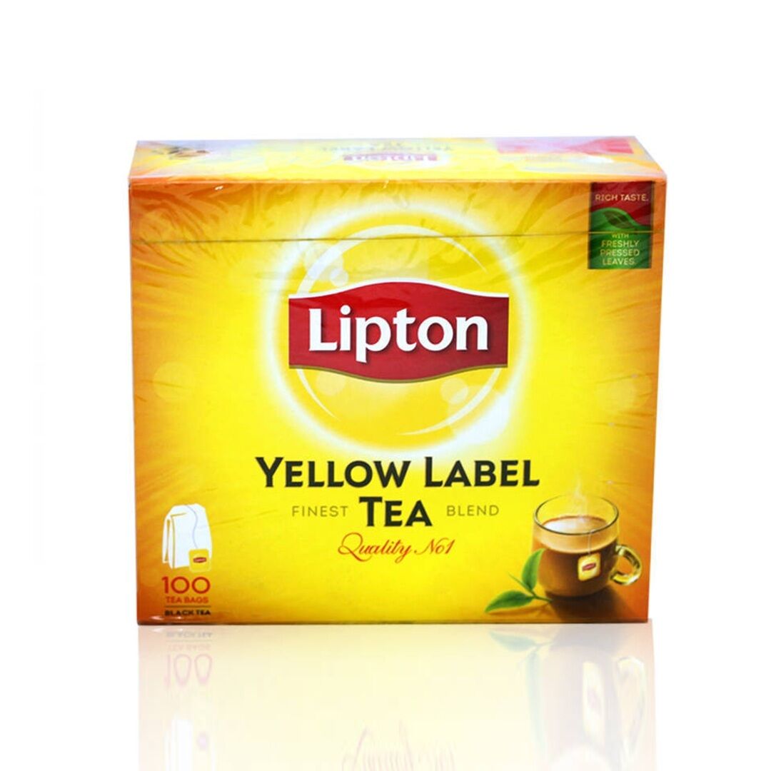 Lipton- Yellow Label International Blend Black Tea - United States ...