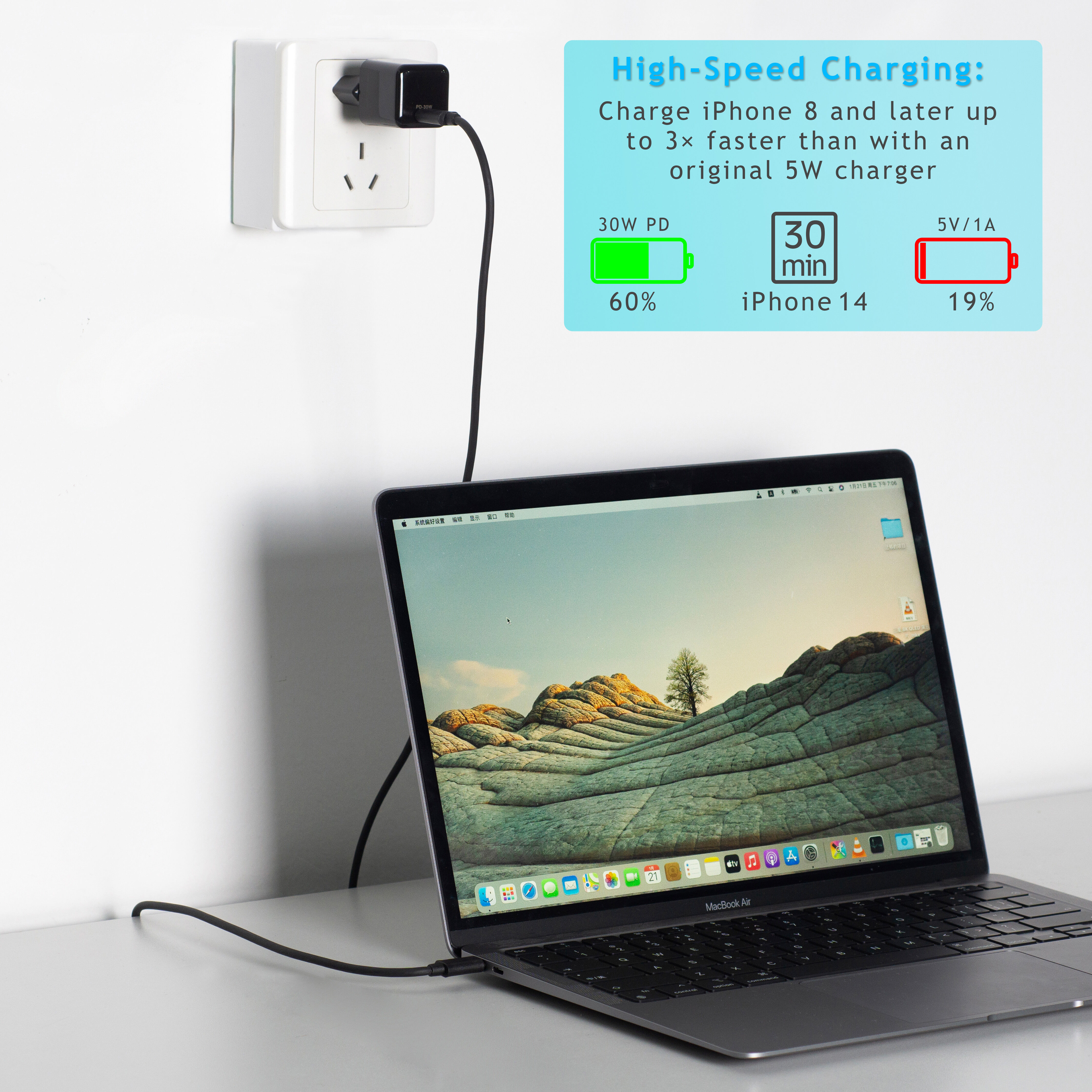 Buy China Wholesale 2024 New Launched Pd20w Mini Type-c One Port Eu ...