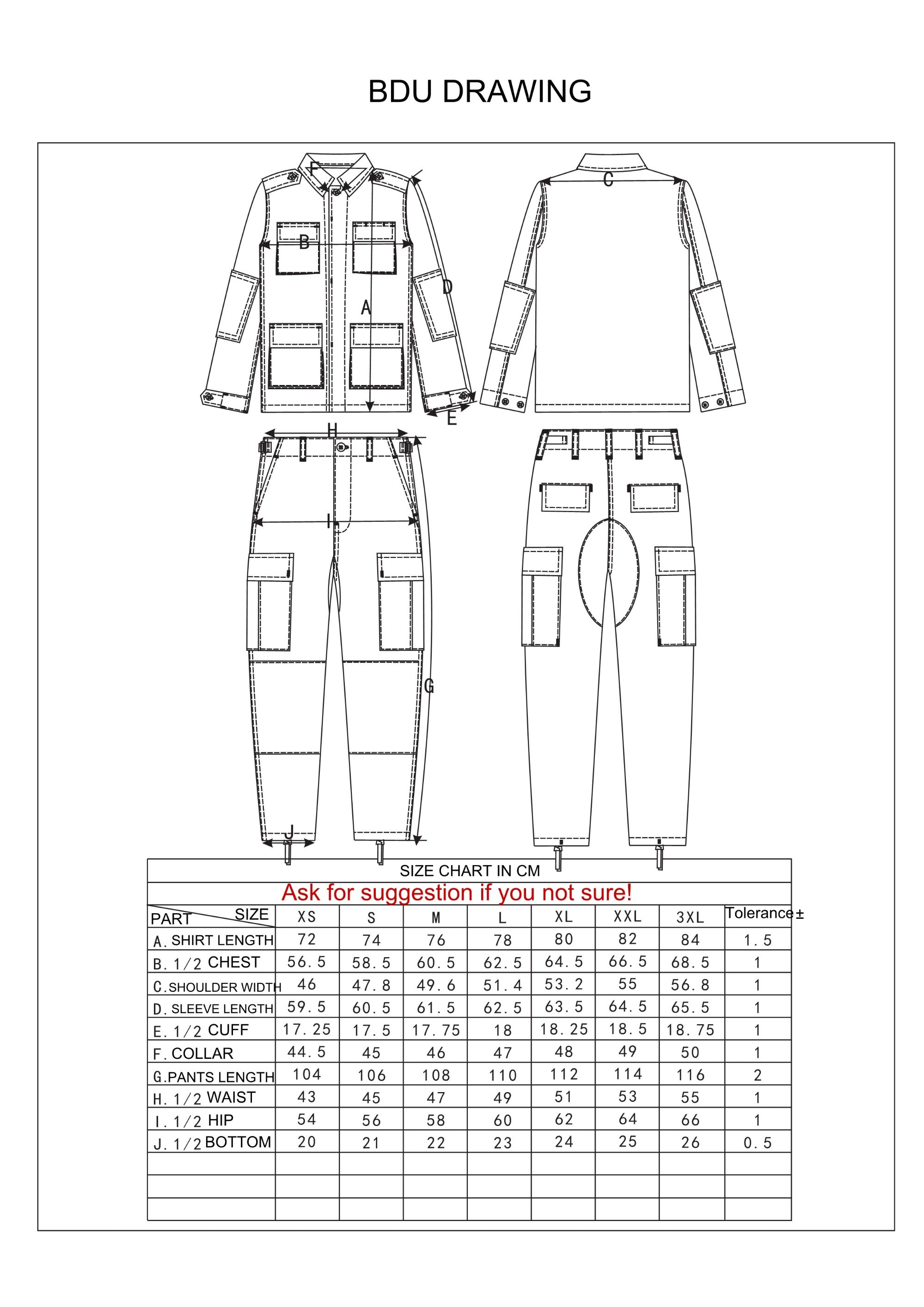 Wholesale Bdu Suit Camouflage Fabric Digital Pattern Windproof And ...