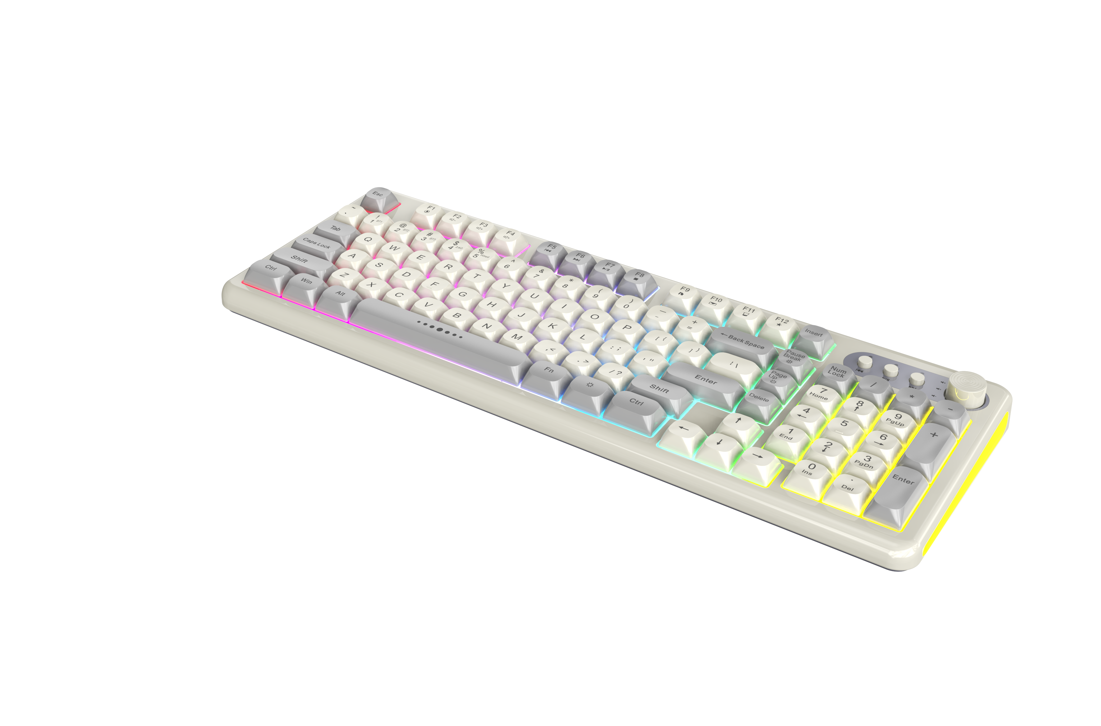 Hi Level Gaming Keyboard Wired Wireless Bluetooth Three Mold Gaming ...
