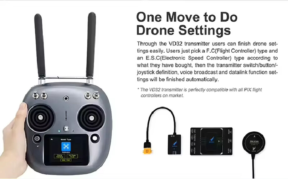 Bulk Buy China Wholesale Vd32 Agriculture Fpv Radio System Transmitter ...