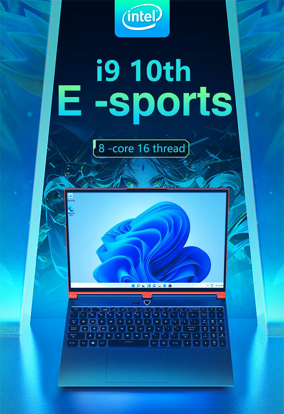 High Performance 16inch Gaming Laptop Core I9 Discrete Graphics Card ...